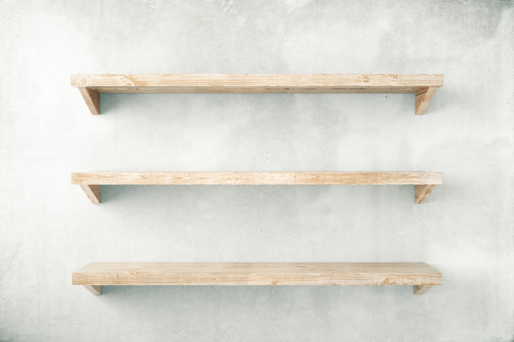 How To Hang Shelves On Cinder Block Walls Without Drilling HookedOnTool